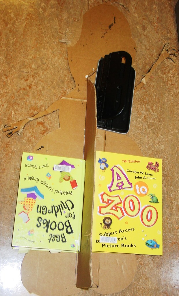 How to Make A Cardboard Standee – The Loudmouth Librarian